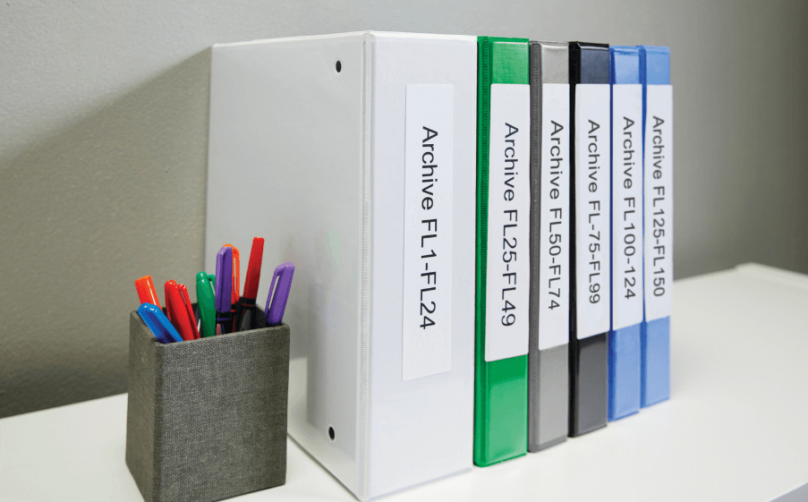 Revolutionize Your File Archiving System with Dymo 99019 and Color ...